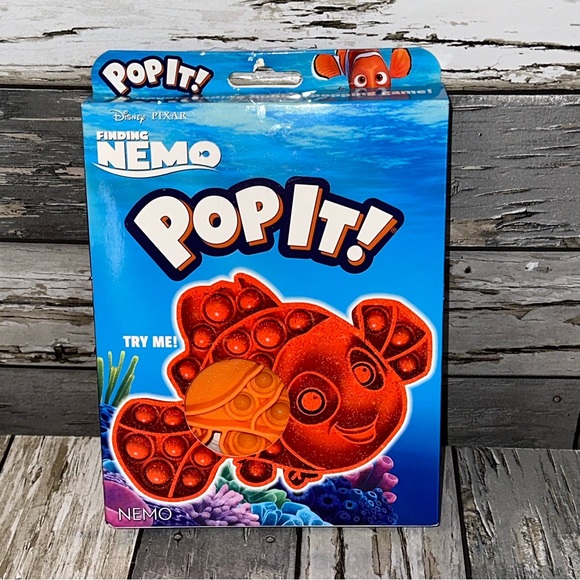 Disney | Toys | Disney Finding Nemo Pop It | Poshmark
